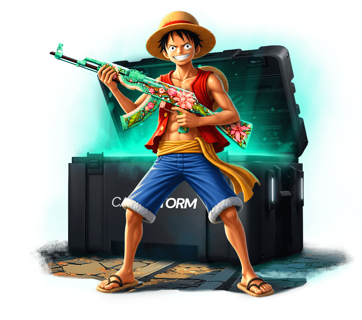 Monkey D Luffy Case – CS2 e CS:GO | Abra Cases, Ganhe Skins – CaseStorm